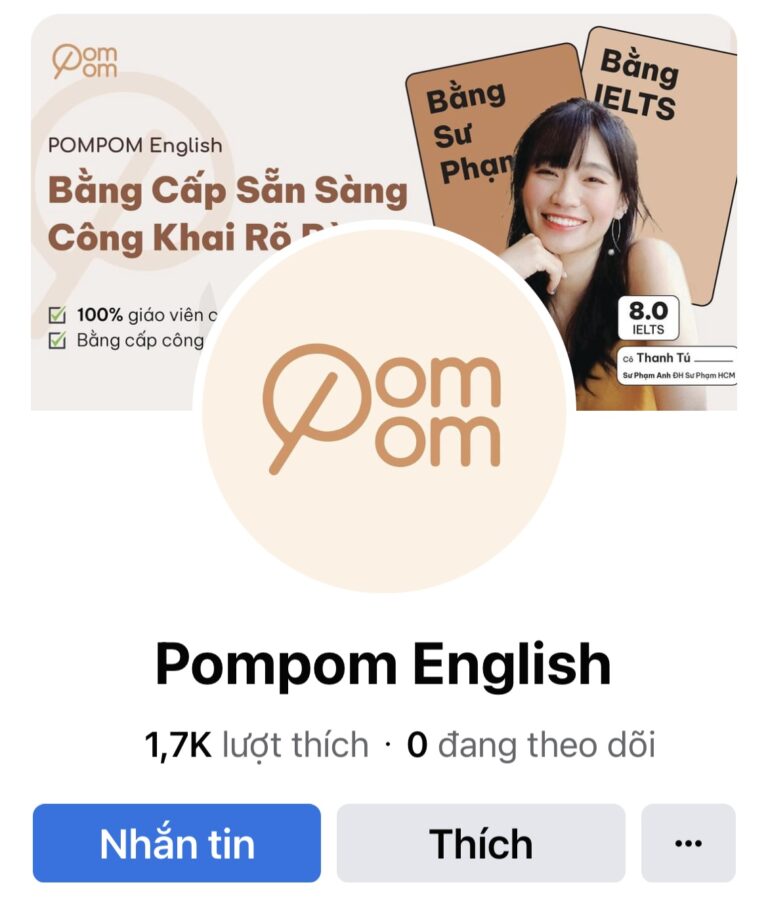 Khóa học - Pom Pom English